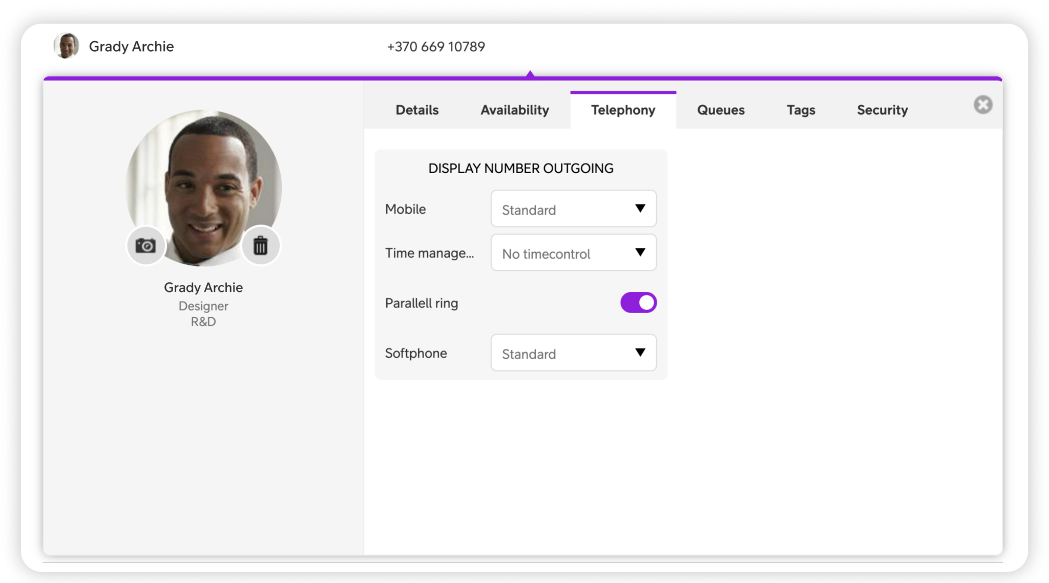 User Administration - Telia Smart Connect