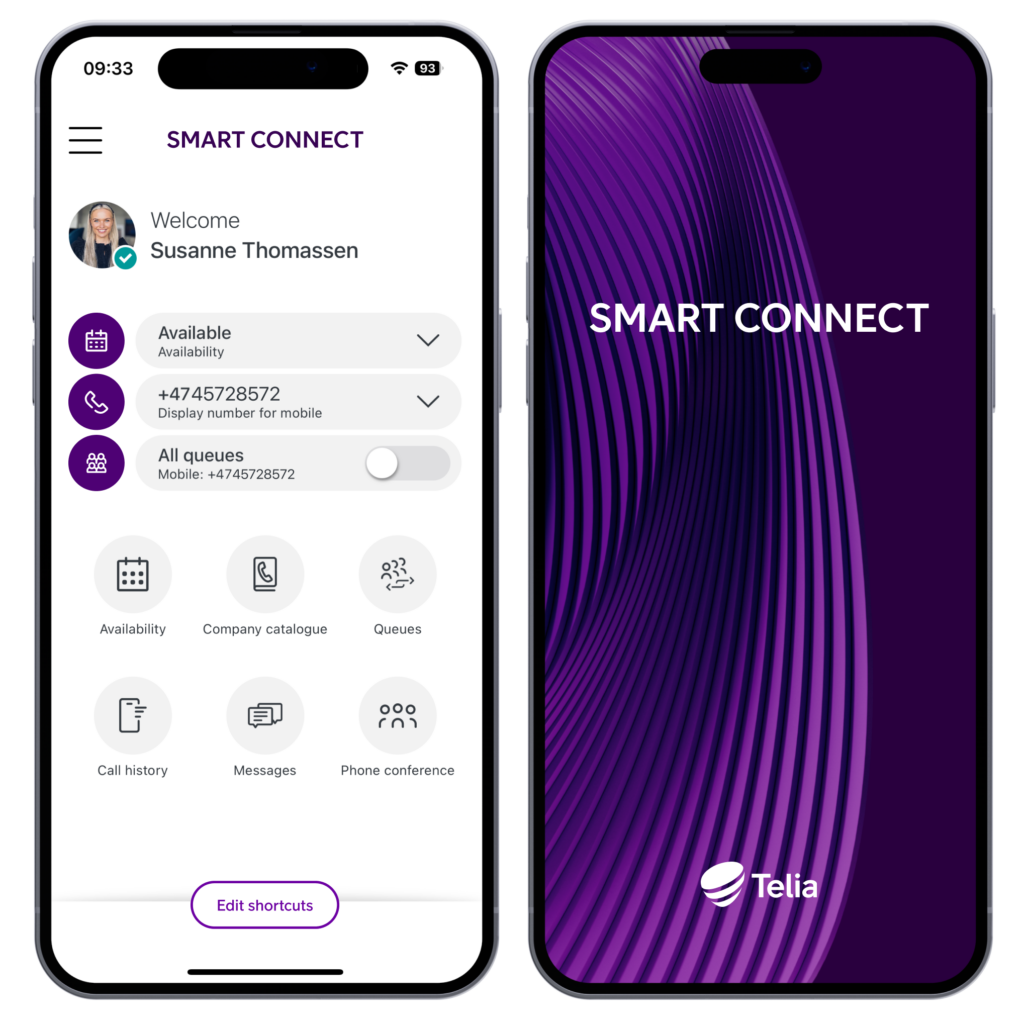 Mobile App - Get Started - Telia Smart Connect