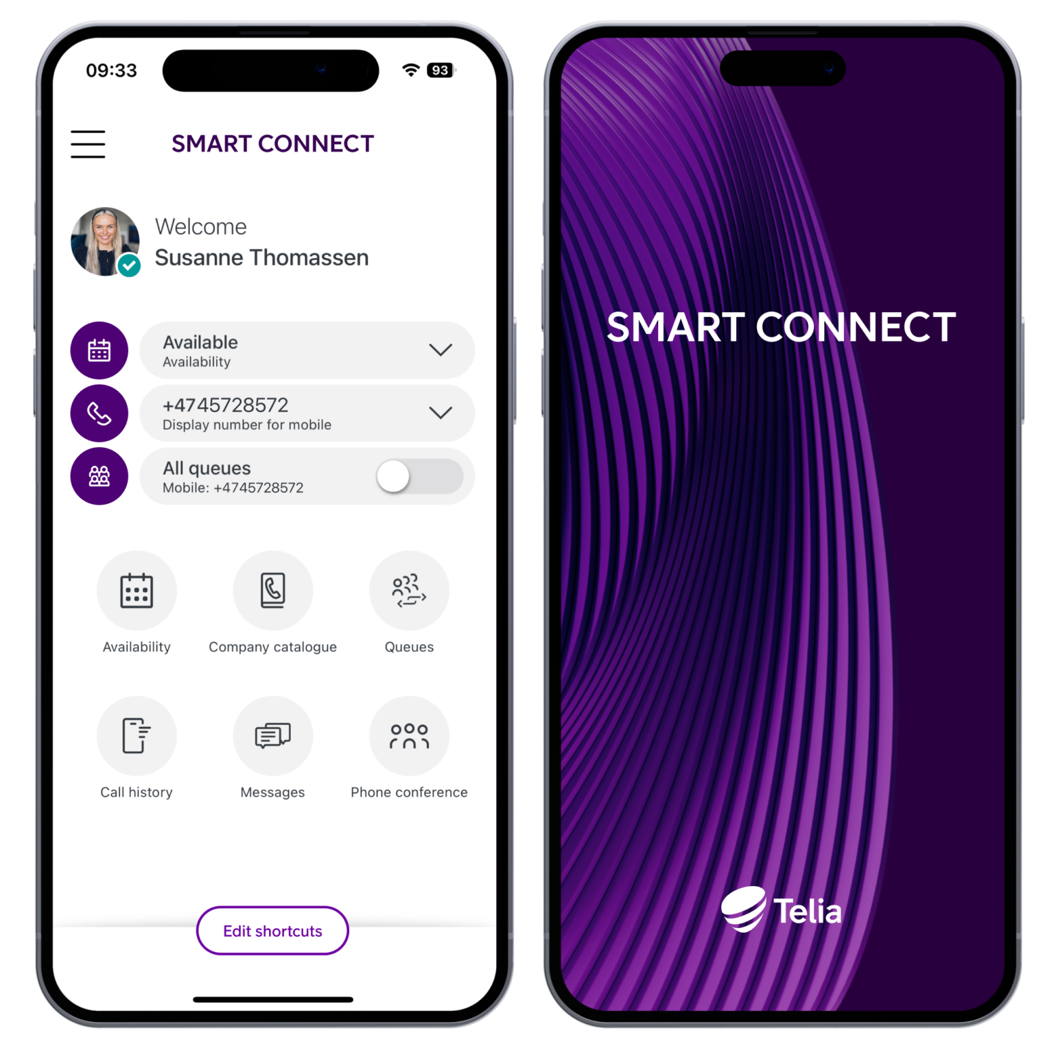 Mobile App - Get Started - Telia Smart Connect