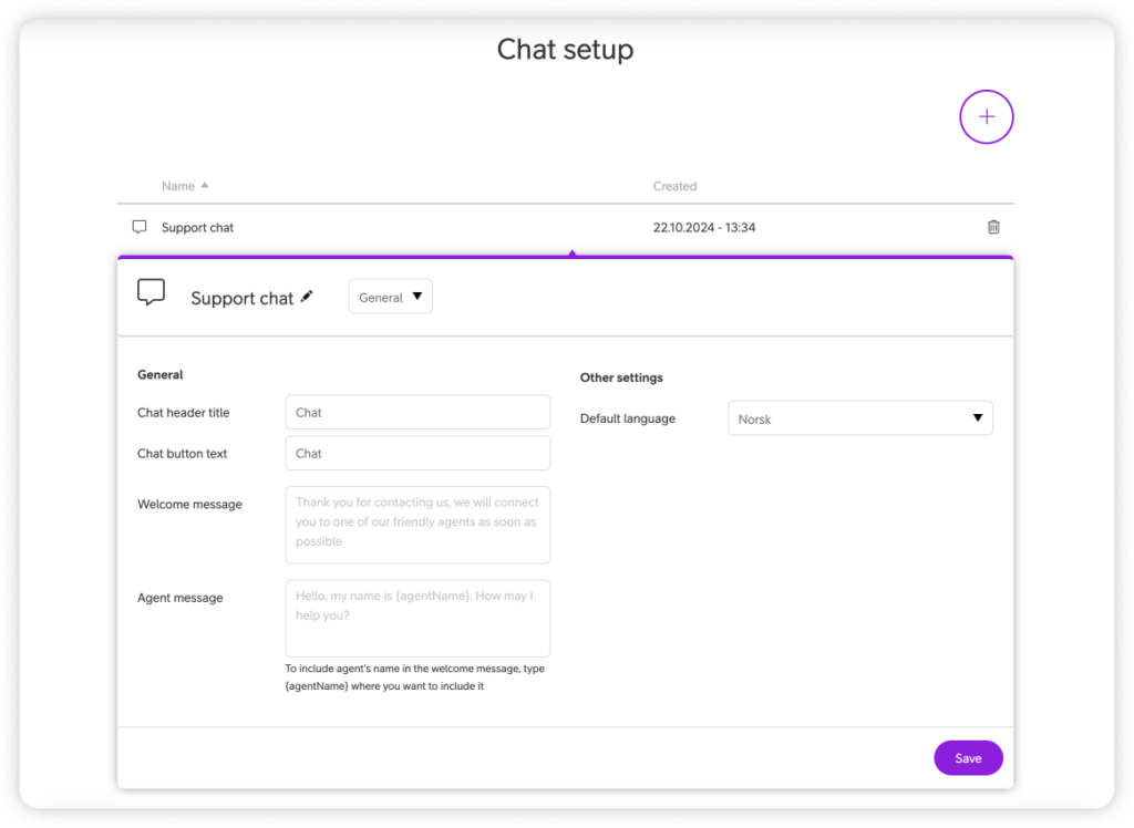Chat - Telia Smart Connect