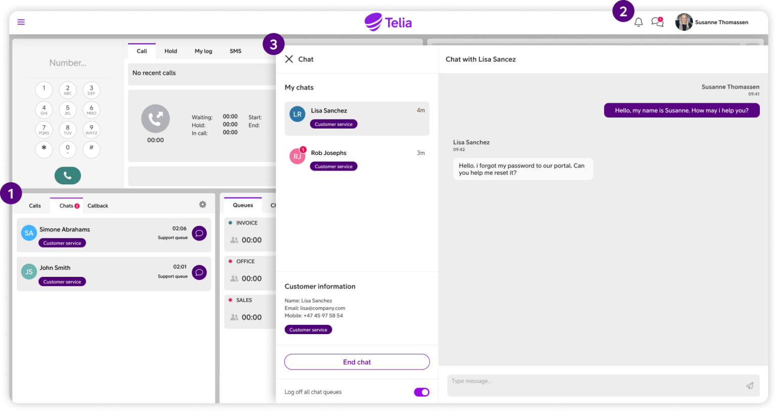 Chat - Telia Smart Connect