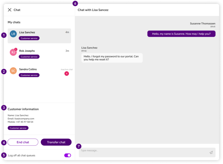 Chat - Telia Smart Connect